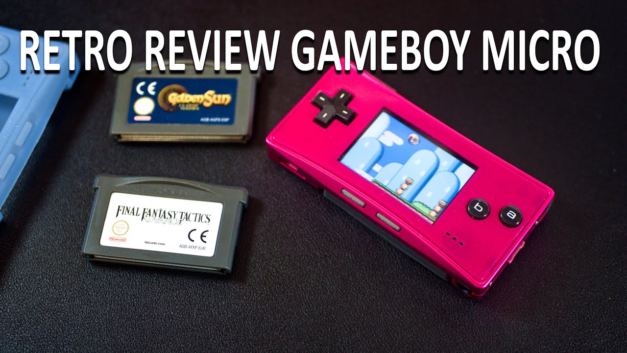 RETRO-ANÁLISIS GAME BOY MICRO EN 2023 - YouTube