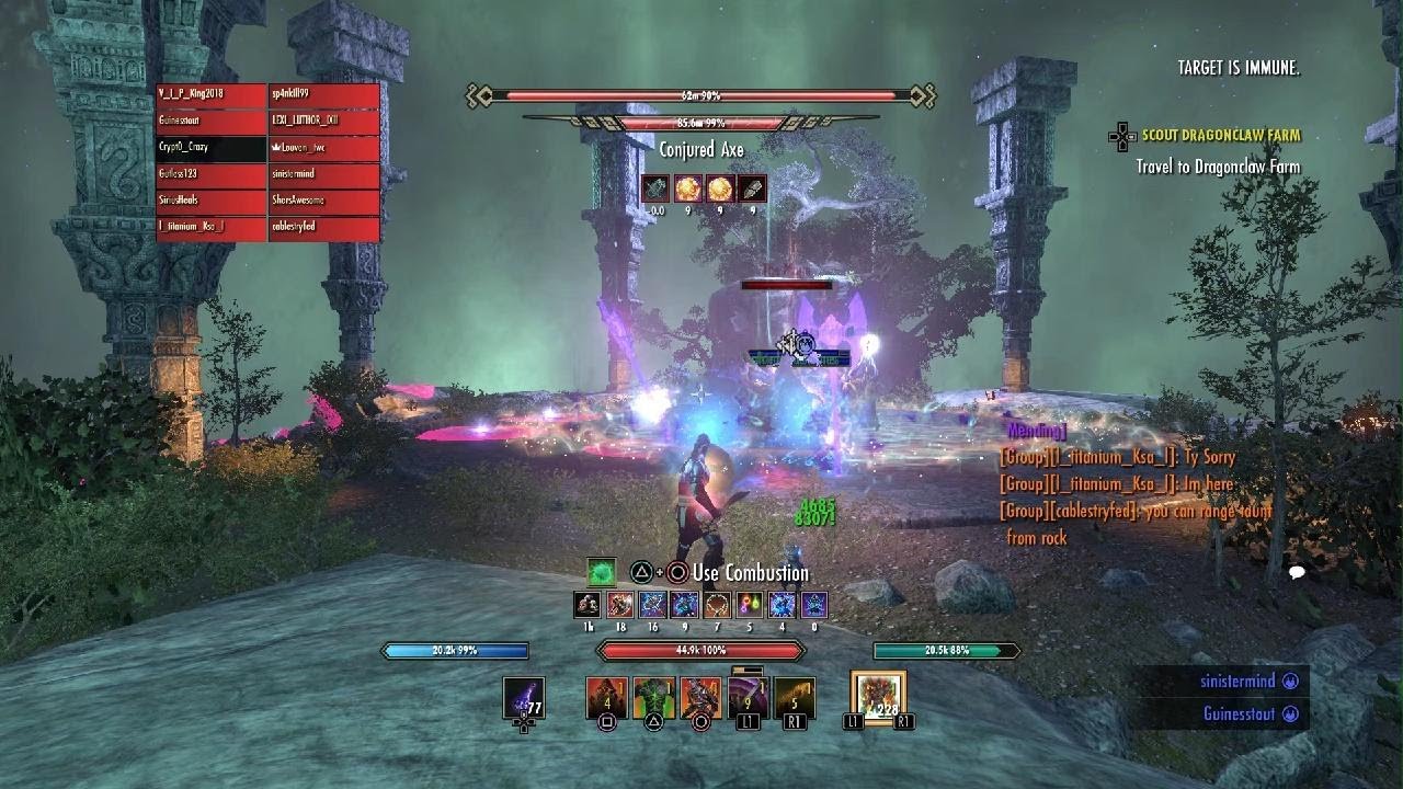ESO POV VAA solo tank final boss - YouTube