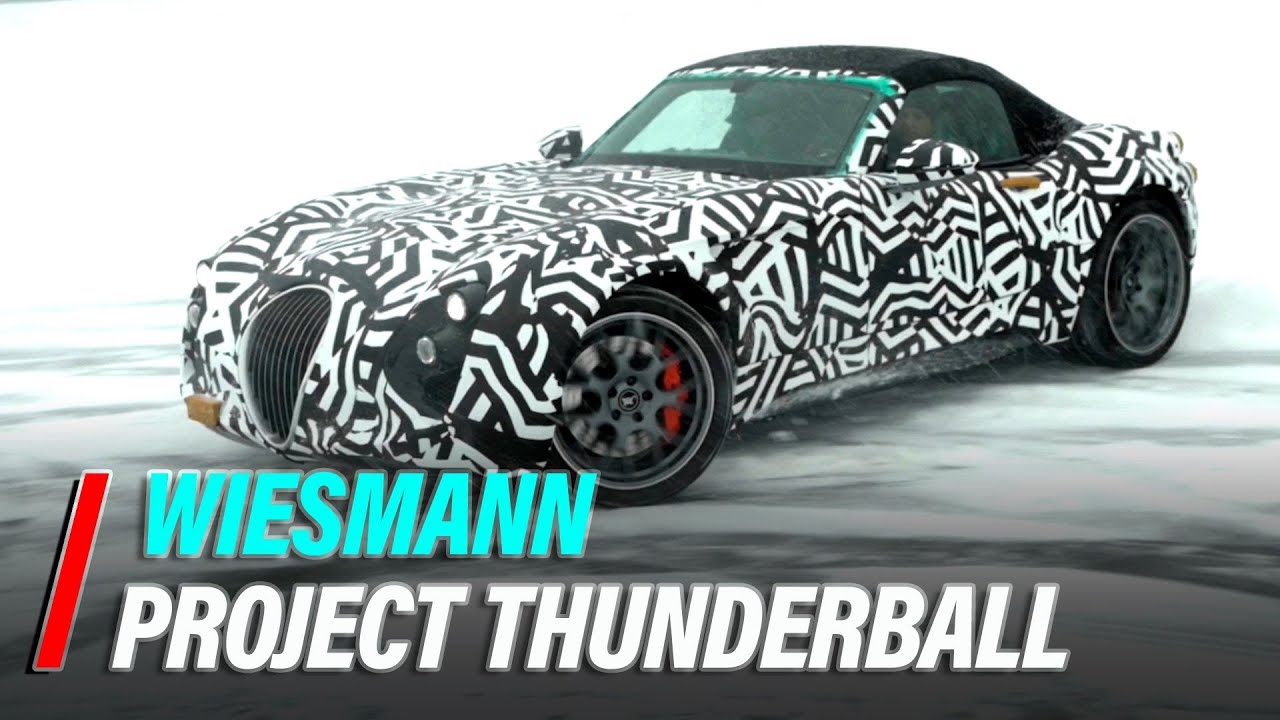 Wiesmann's New Project Thunderball Is An Electrified Sports Car - YouTube