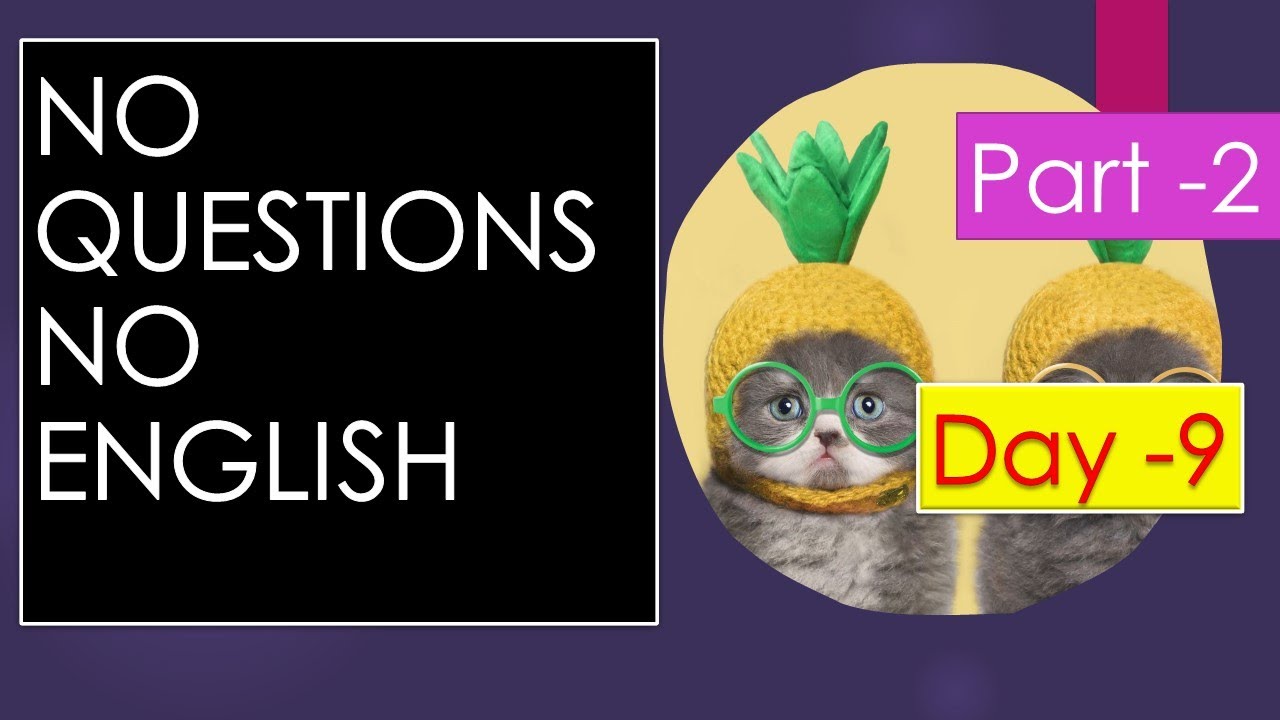How to frame WH questions in English| Spoken English| day -9 - YouTube