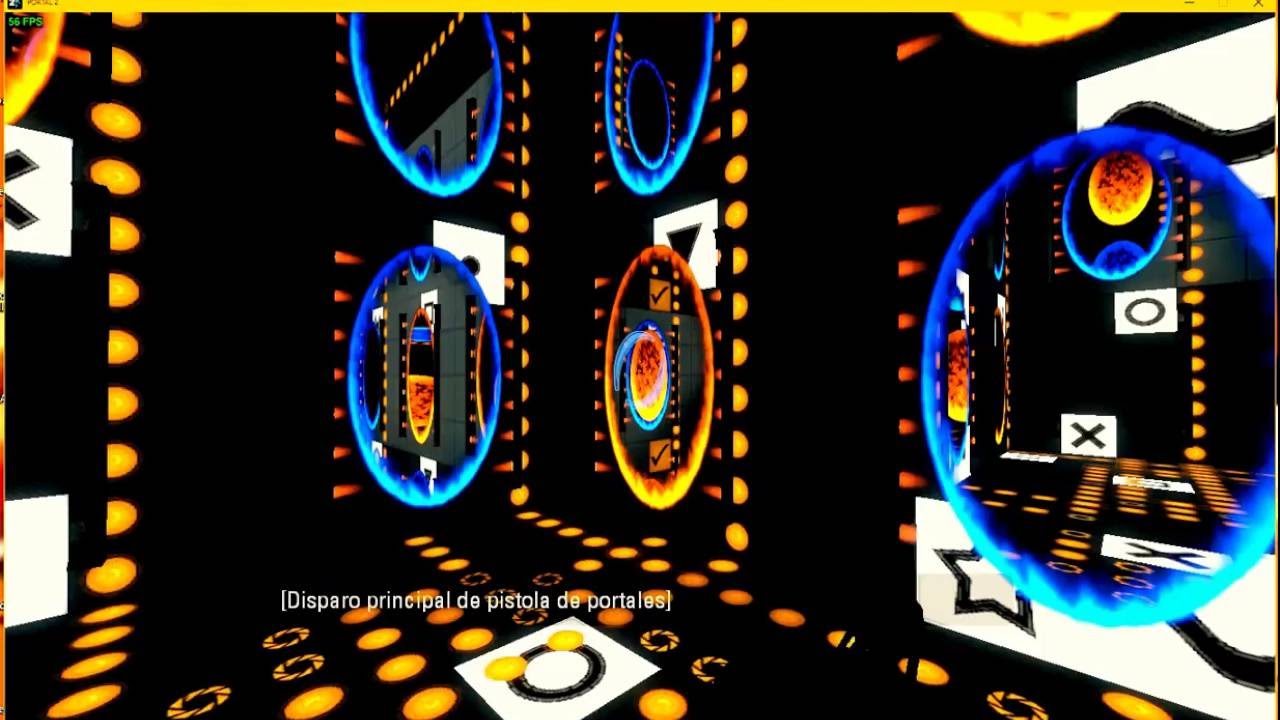 Portal 2 (Bee Mod) - 36 Gliched Auto Portals - YouTube