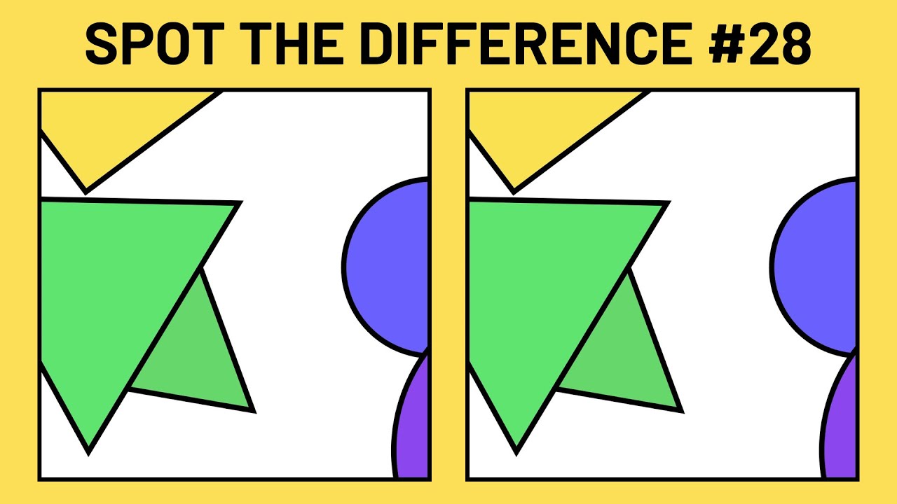 These images look exactly the same… || SPOT THE DIFFERENCE #28 - YouTube