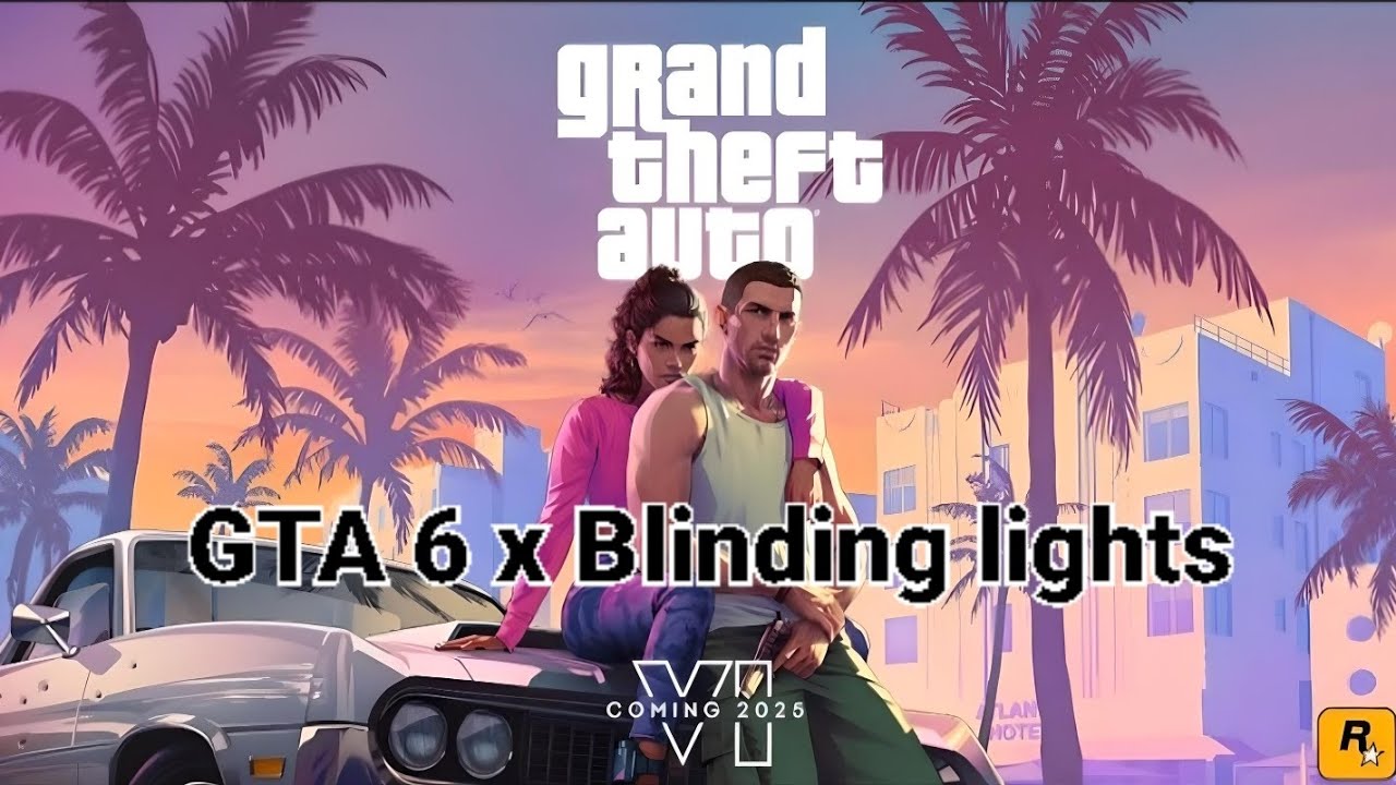 GTA 6 official trailer with x Blinding lights - YouTube
