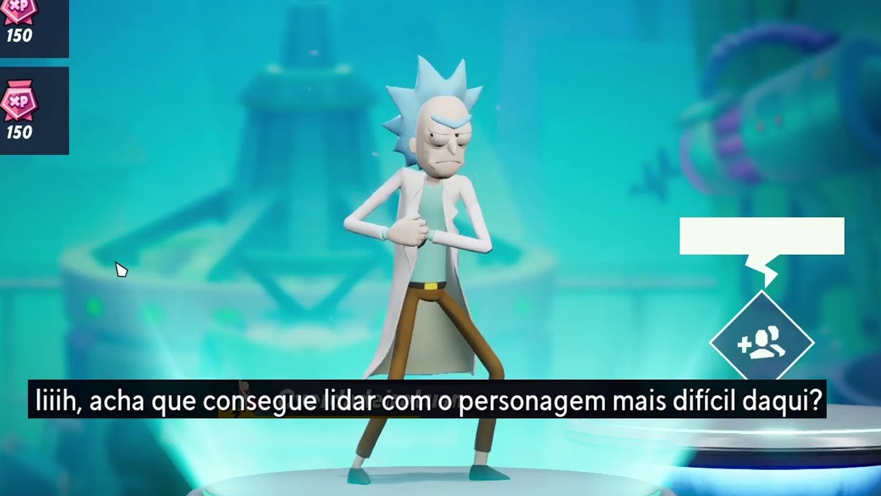 Novos diálogos do Rick na tela inicial | Multiversus - YouTube