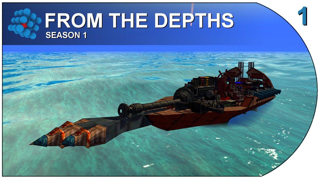 From The Depths - E01 - First battle - YouTube