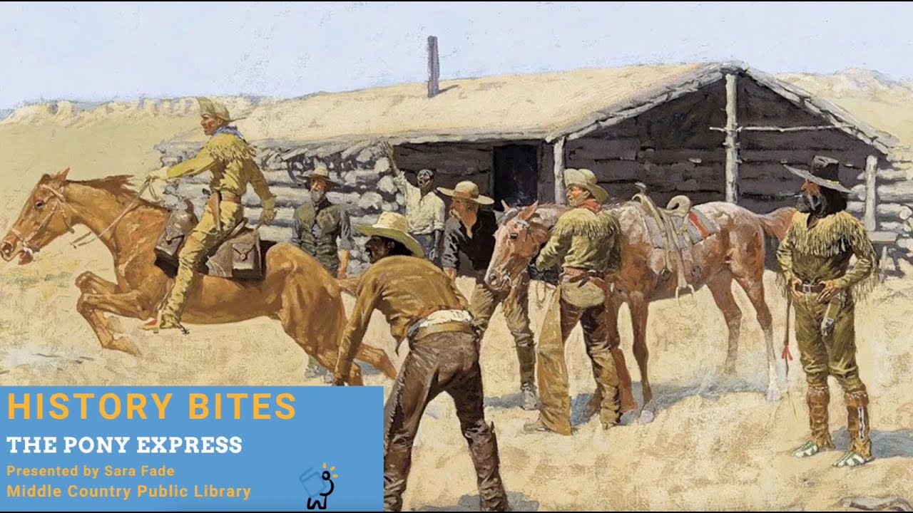 History Bites : The Pony Express - YouTube