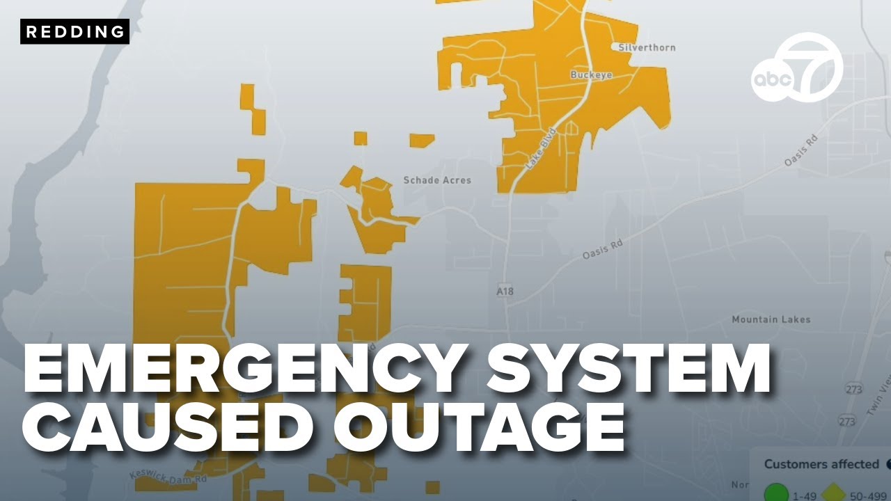 PG&E says overnight outage caused by emergency shutoff system - YouTube
