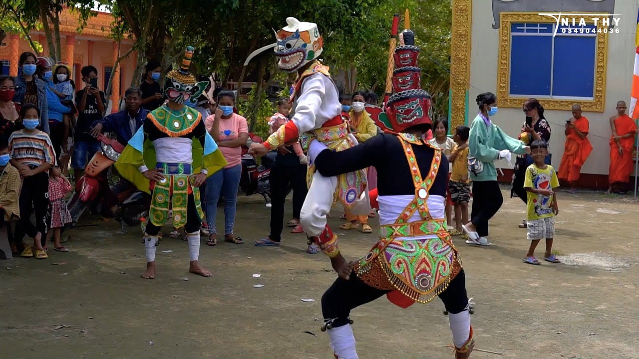 Robam Yak Rom Khmer Krom Chùa Bông Sen - YouTube