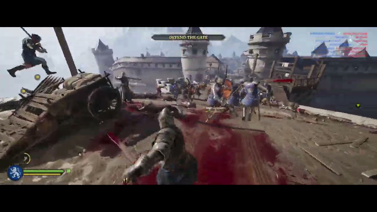 Chivalry 2 - Lionspire bridge defense hold - YouTube