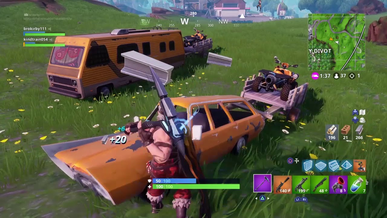 Fortnite due win - YouTube