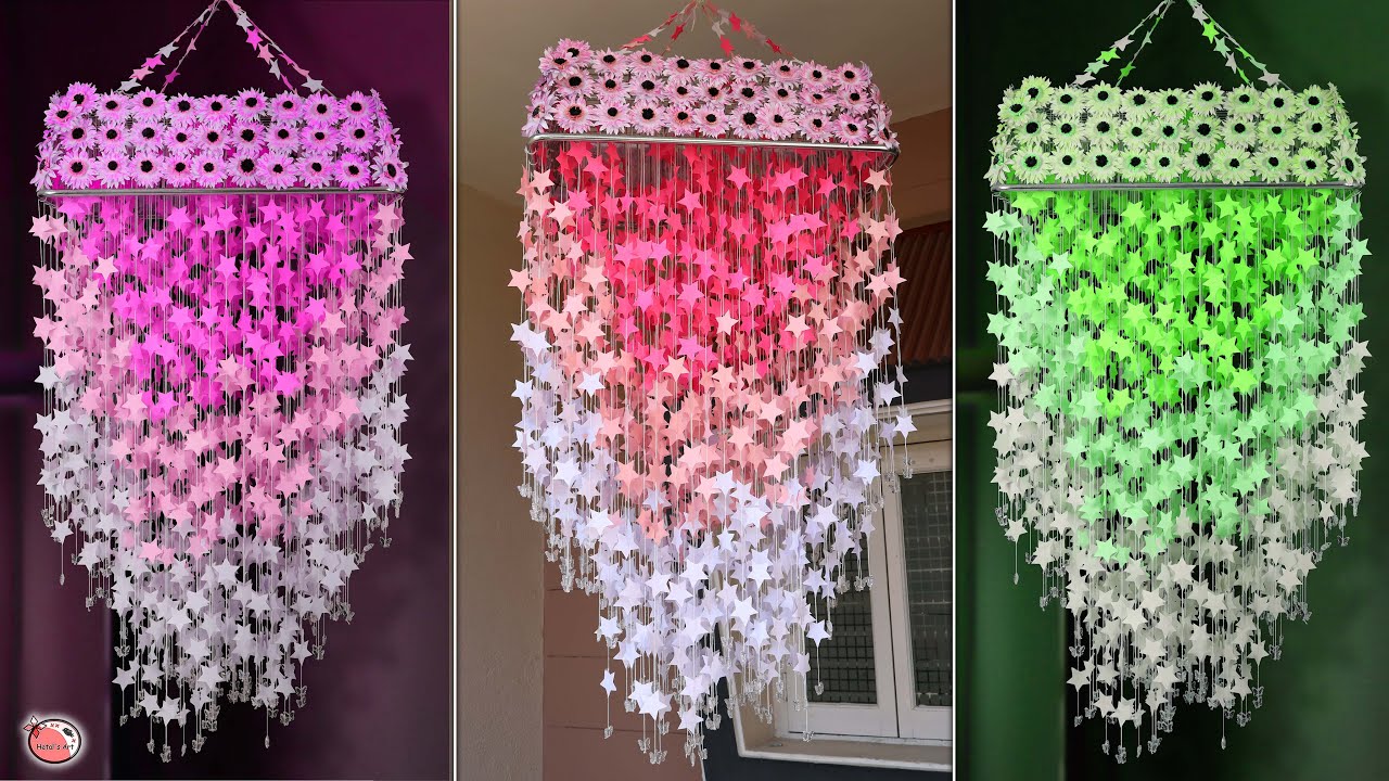 ️DIY Chandelier/Jhumar (Part - 1) - YouTube