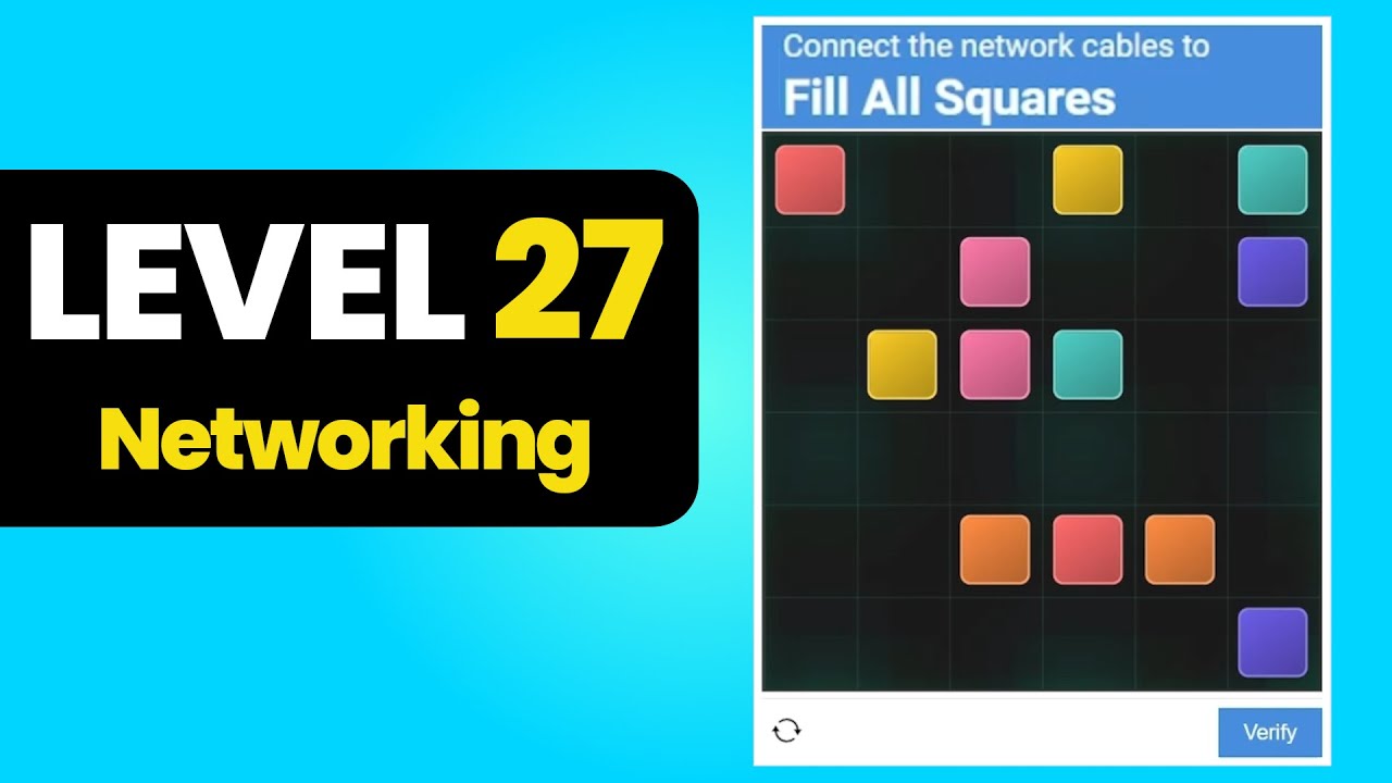 Level 27 (Fill All Squares) - I’m Not a Robot - Game by Neal.Fun ...