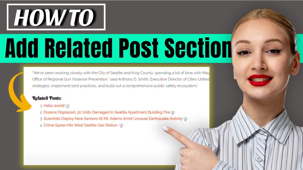 How to add related post section in wordpress (2025) - YouTube