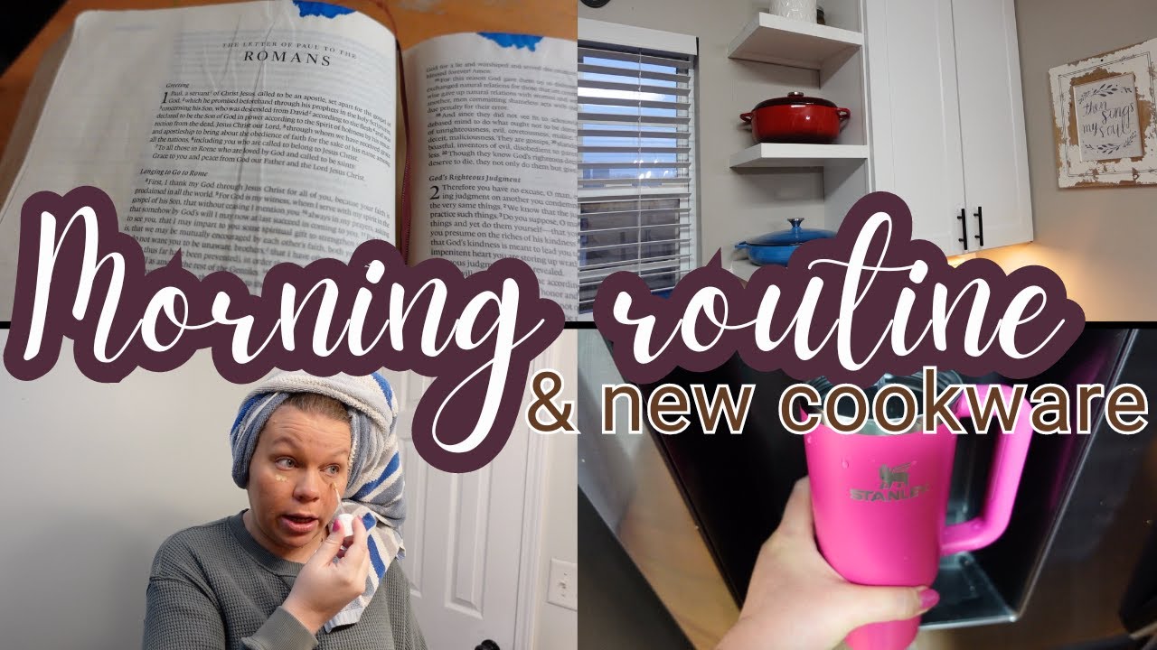 Morning routine and new cookware! - YouTube