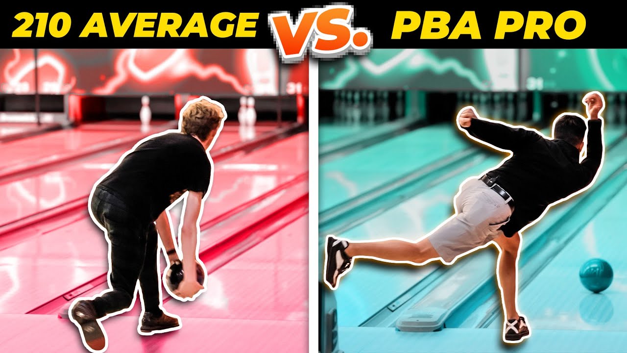 Can A High Average Bowler Beat A PBA Pro...? - YouTube