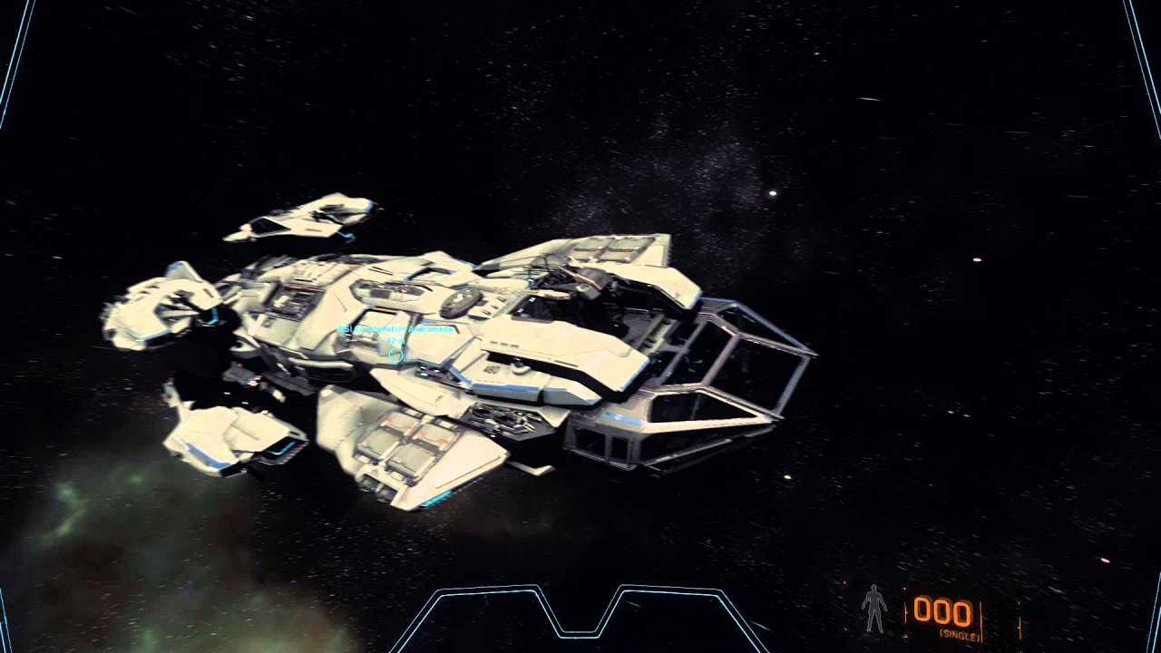 star citizen Rsi Constellation Andromeda Showing off - YouTube