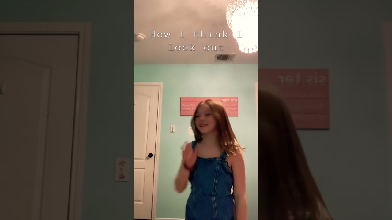 How I think I look VS How I really look - YouTube