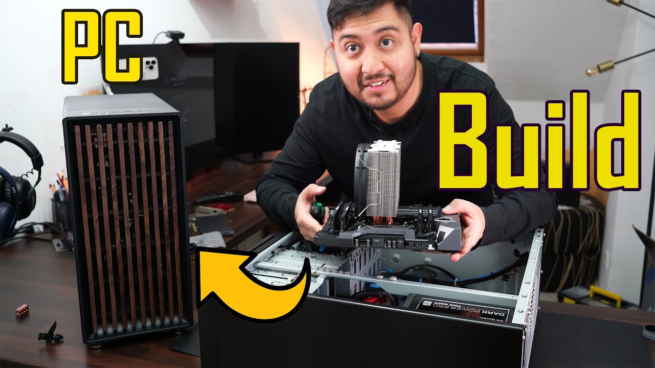 PC Build / Using 2nd hand old components / For gaming and engineering - YouTube