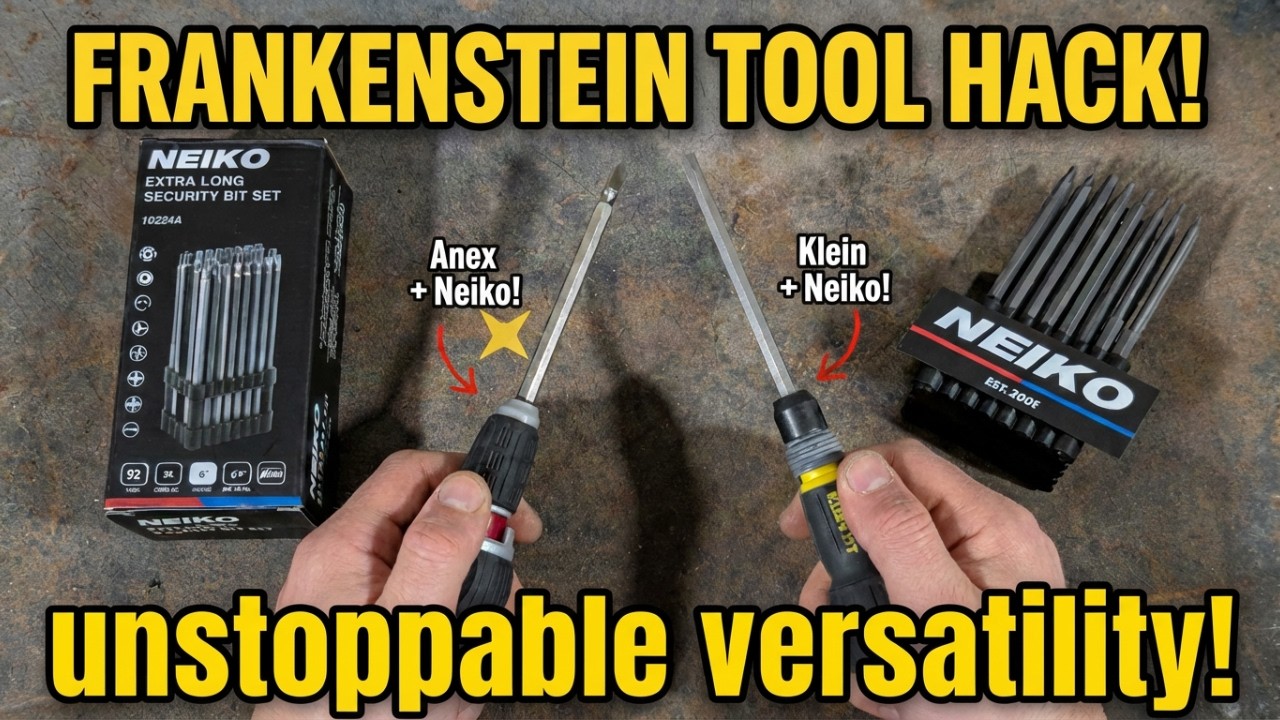 These Hex Bits Work in Everything - Klein, Anex, AND Milwaukee - YouTube