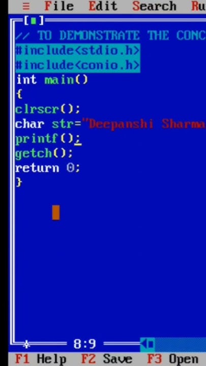 Concept of a string in C Programming - YouTube