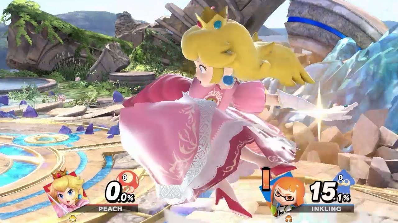 Ass attack │ Princess Peach │ Super Smash Bros. Ultimate - YouTube