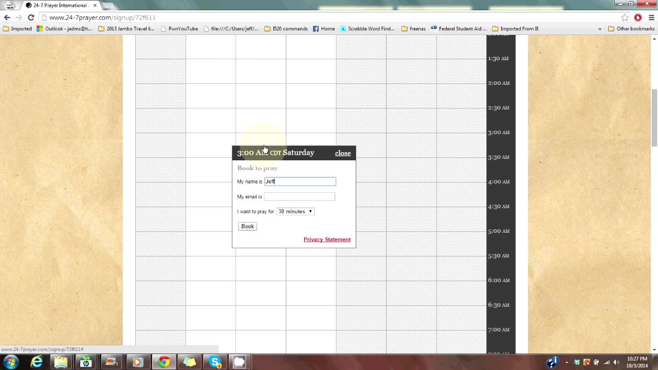 Emmaus Prayer Vigil Tutorial - YouTube