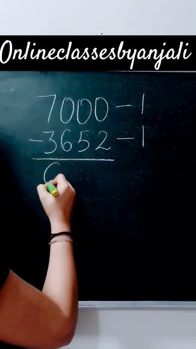 Easy Subtraction Tricktrick Ytshorts Maths Shorts Fun Pushpa2 Trend Tables Vedic Tricks