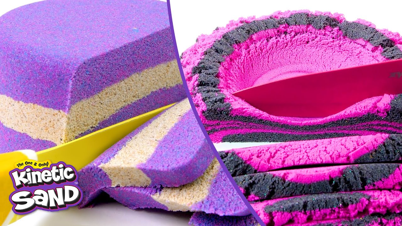 Captivating Color Combinations 🌈 | Best of Kinetic Sand | ASMR for All ...