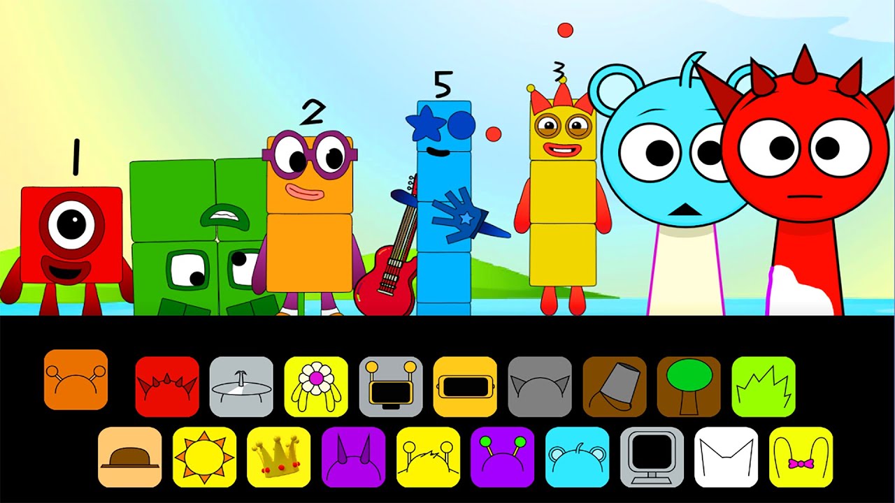 The Infection Sprunki - numberblocks Mod - YouTube