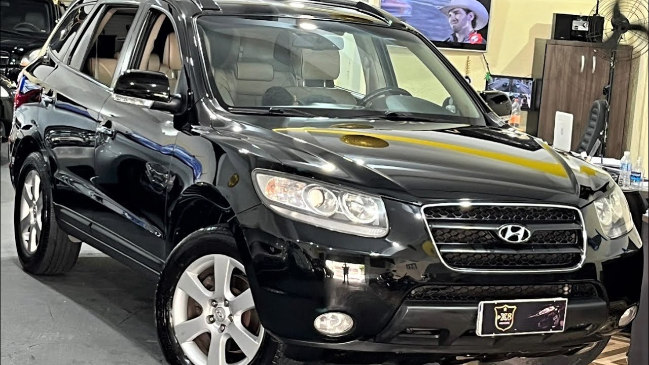 SANTA FE 2010 V6 EXCLUSIVA (TETO SOLAR E COURO CARAMELO) - YouTube