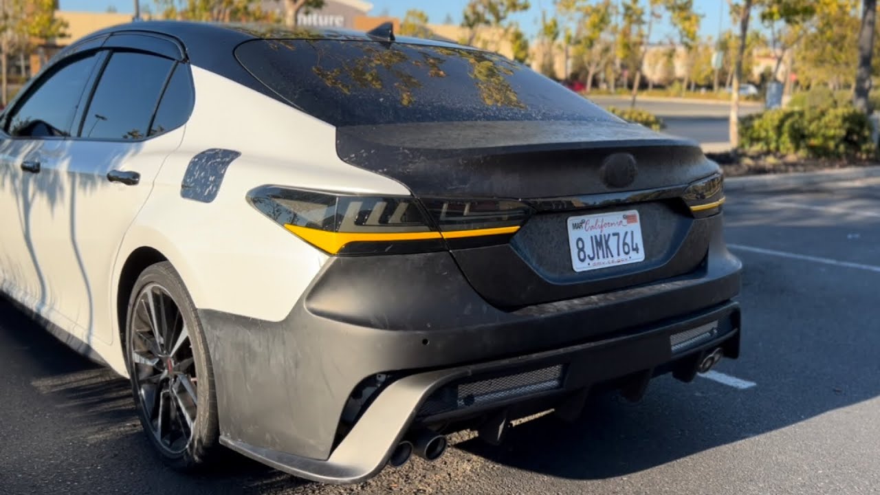 INSTALLING SEMA BUMPER!!!!!! | CAMRY XSE 2018 - 2023 | - YouTube
