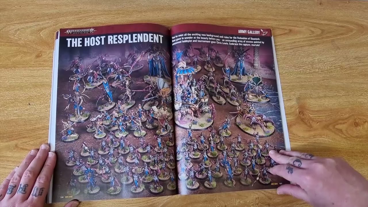 Slaanesh White Dwarf Magazine