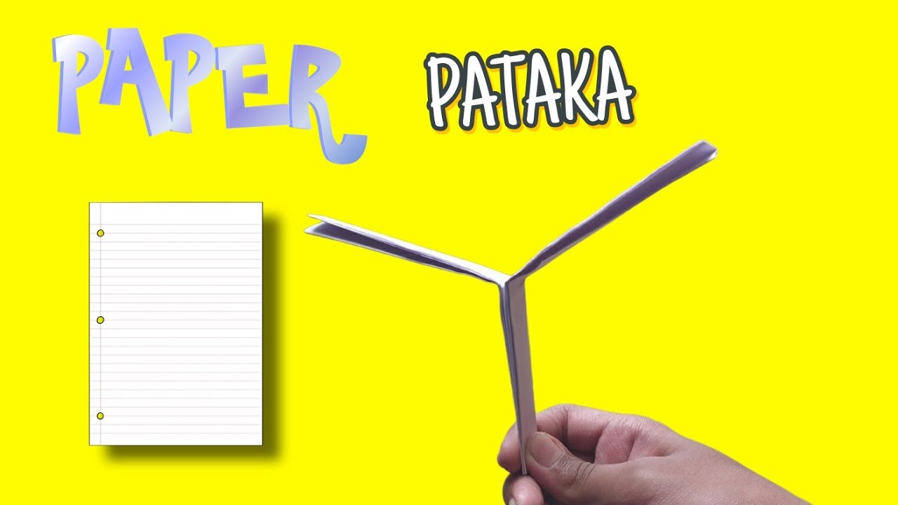 How To Make An Easy Paper Pataka..#experiment #video #viral # ...