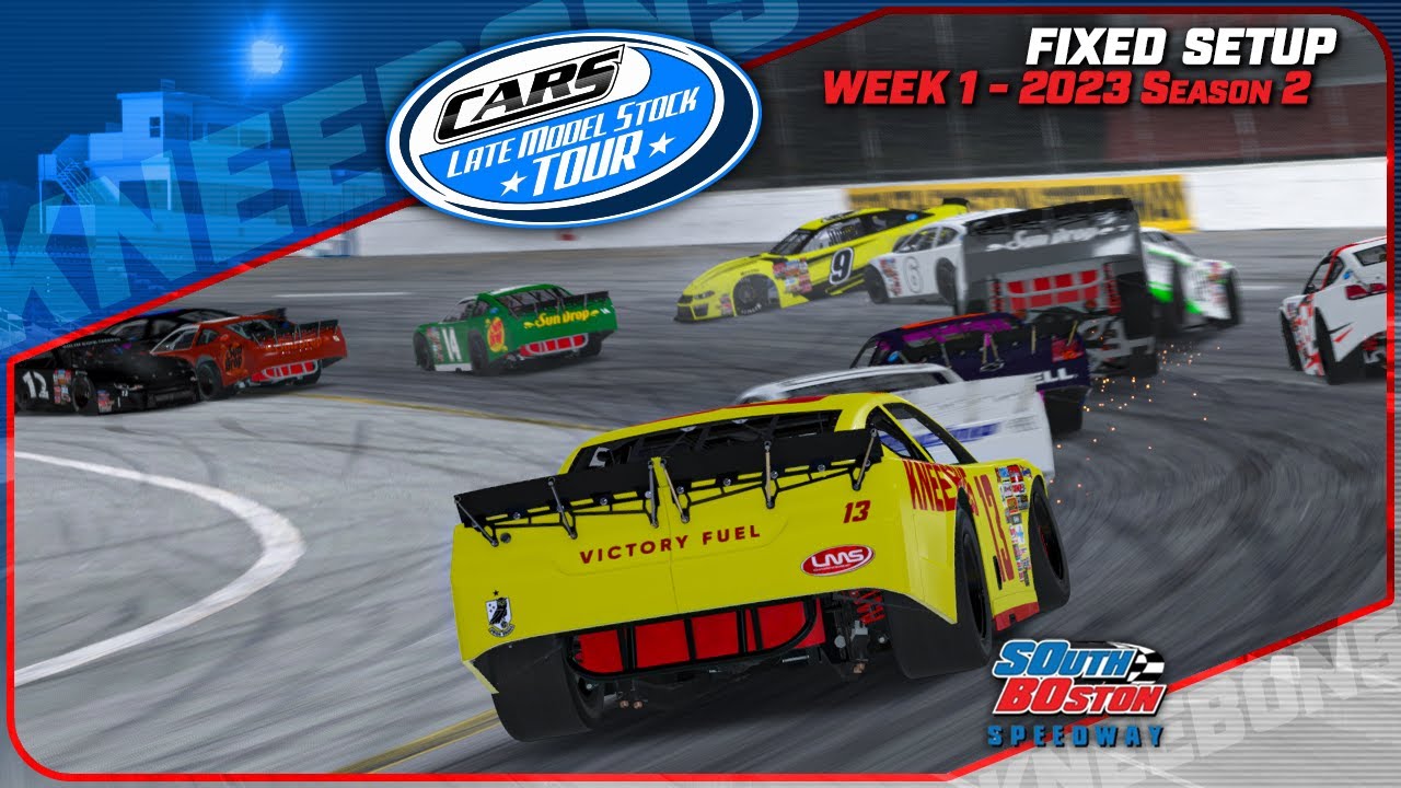 Late Model Stock - South Boston - iRacing CARS Tour - YouTube