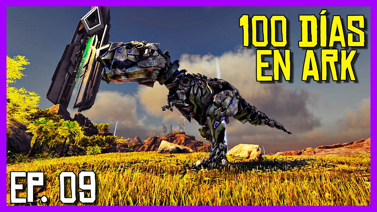 100 Días en ARK - Día de Tameo y de AirDrops. - YouTube