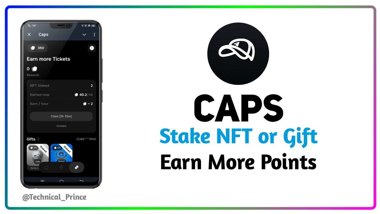 Caps NFT Staking ! caps airdrop nft ! how to stake NFT in Caps Airdrop ...