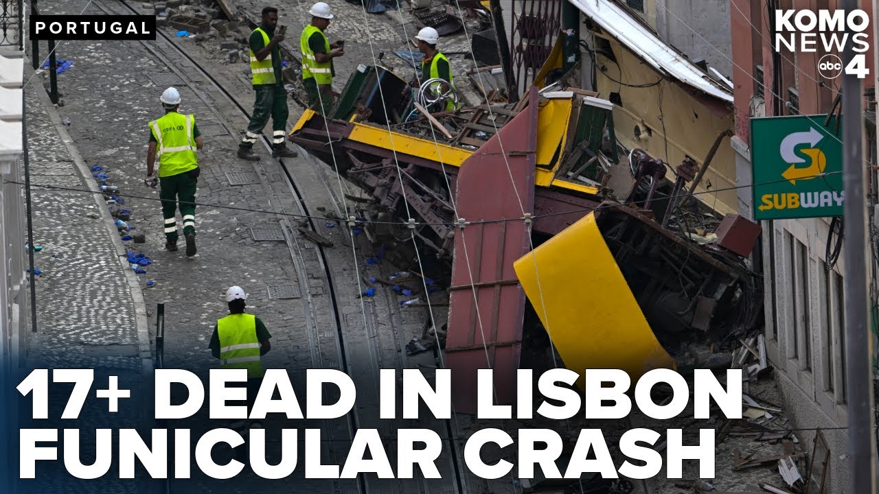 Lisbon streetcar crash death toll hits 17 as city mourns worst disaster ...