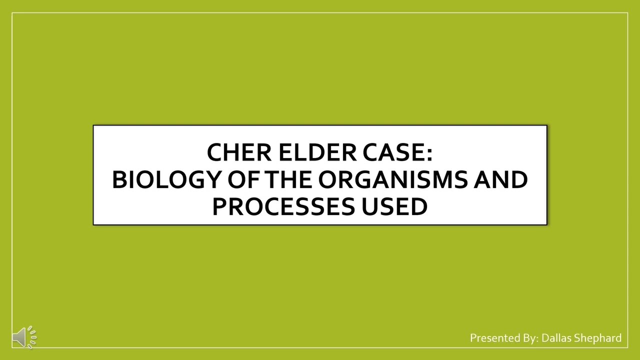 FOR 502: Botany Case Study - Cher Elder Case - YouTube