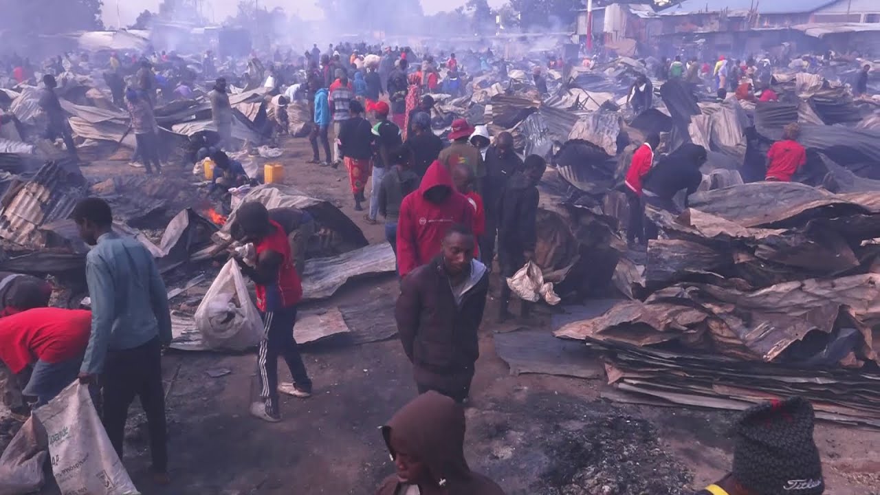 BREAKING SAD NEWS:4KILLED OVER TOI MARKET FIRE IN KIBERA!! - YouTube