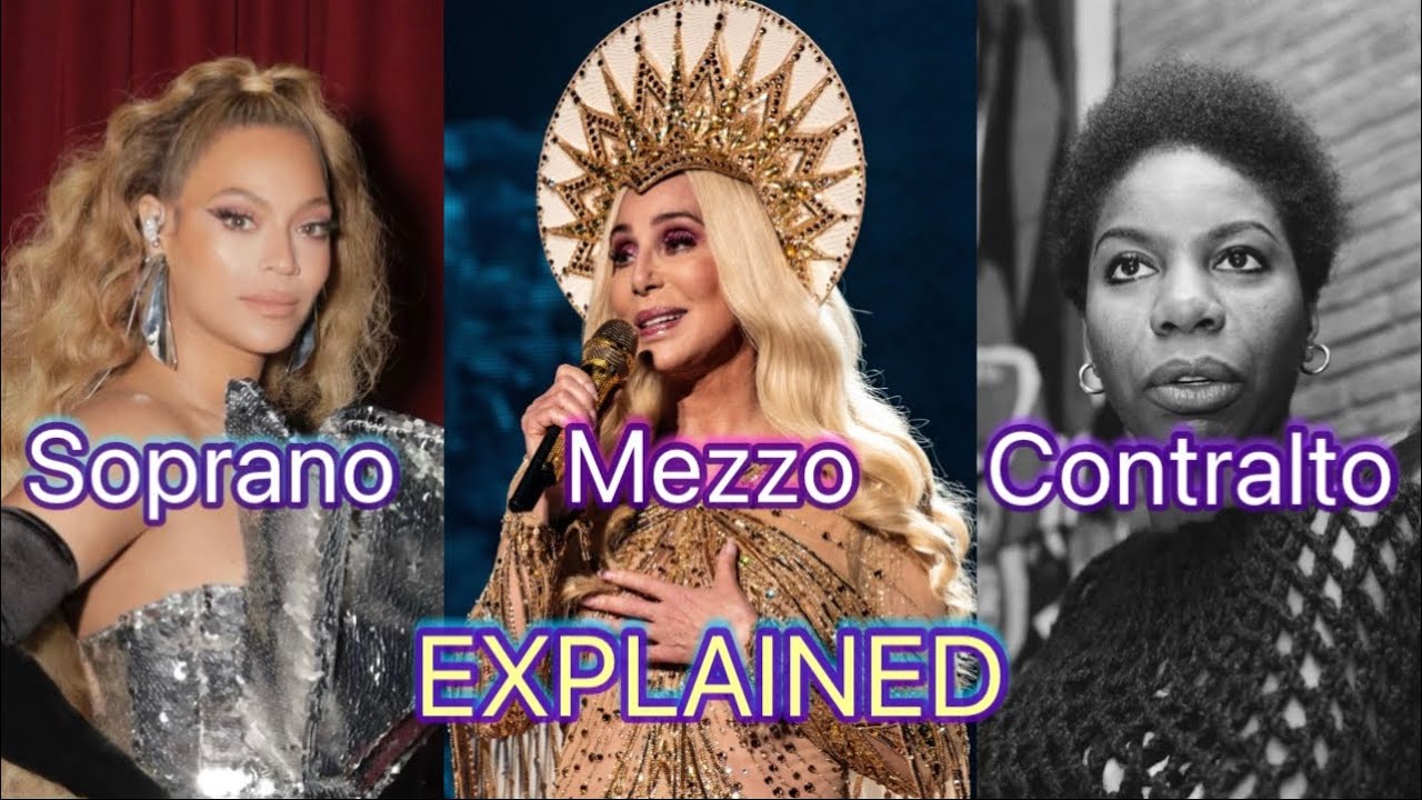 Female Voice Types Explained Soprano Mezzo Contralto Youtube