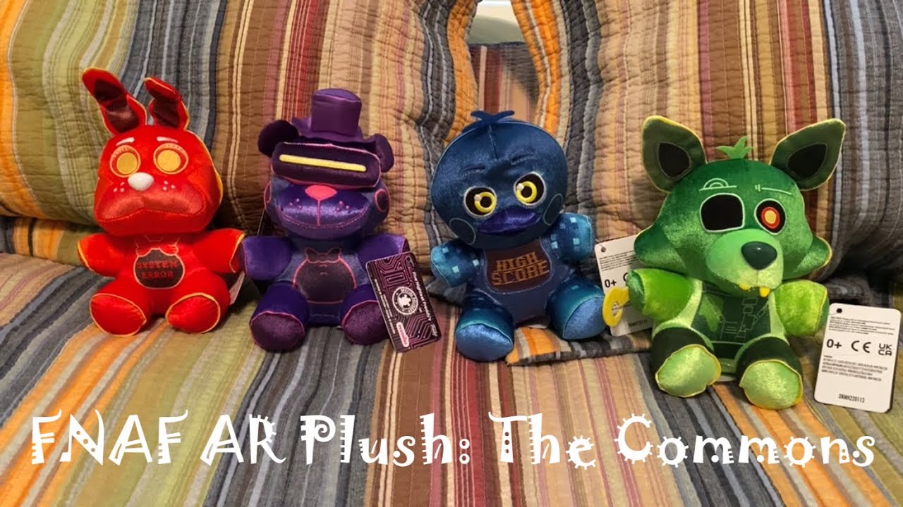 FNAF AR Plush Review Part 1: The Commons - YouTube