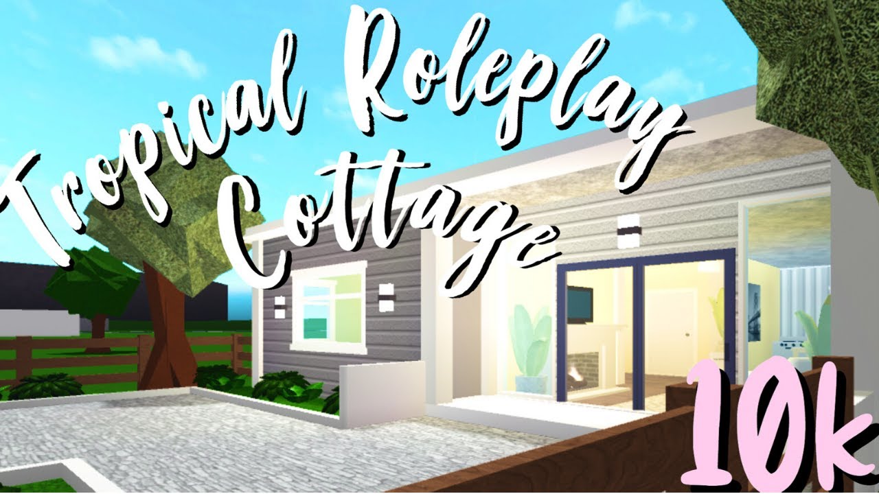 Tropical Roleplay Cottage | 10k~ - YouTube