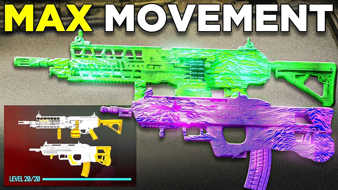 *NEW* MAX MOVEMENT Loadout in Warzone.. 😍 (BROKEN) - YouTube
