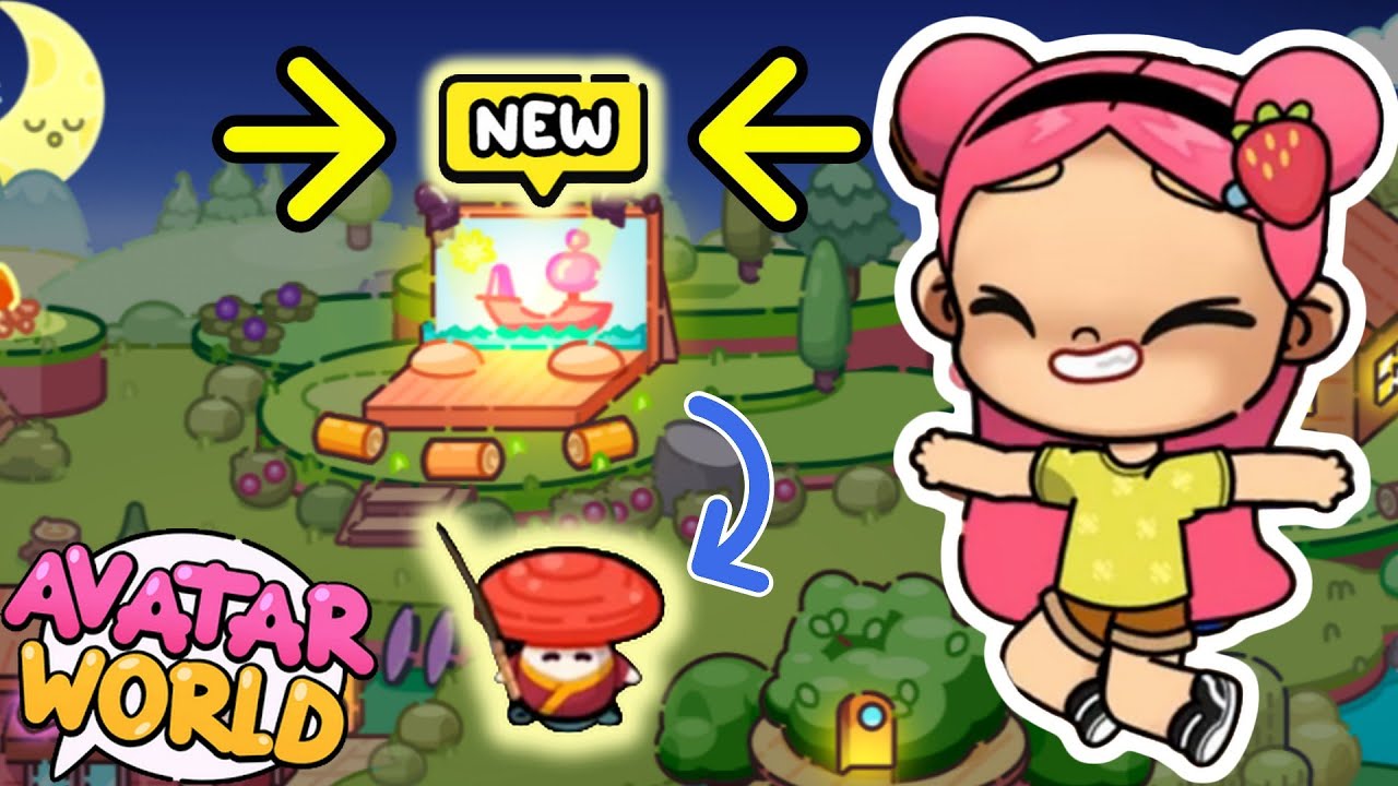 NEW SUPER UPDATE in THE SCENE 🤩 in AVATAR WORLD! NEW SUPER SECRET ...