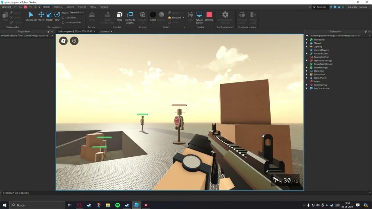 Roblox Studio FPS System Template (Update) - YouTube