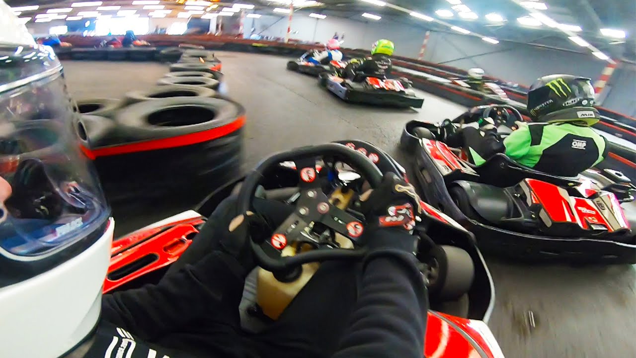 INTENSE KART RACE ON NARROW CIRCUIT! - YouTube