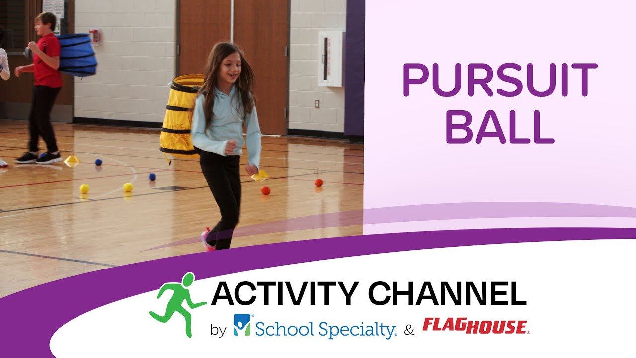 Pursuit Ball - A Fun and Collaborative Game for PE - YouTube