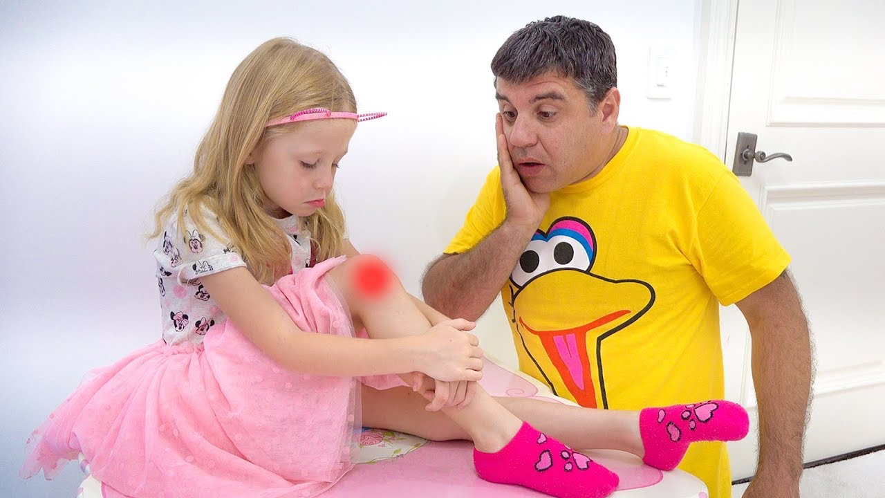 Stacy y papá - la historia sobre boo boo - YouTube