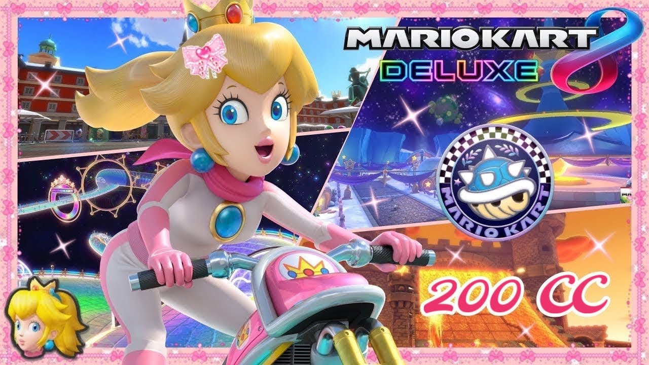 ♥Mario Kart 8 Deluxe - 200cc Spiny Cup [Peach Gameplay]♥ - YouTube