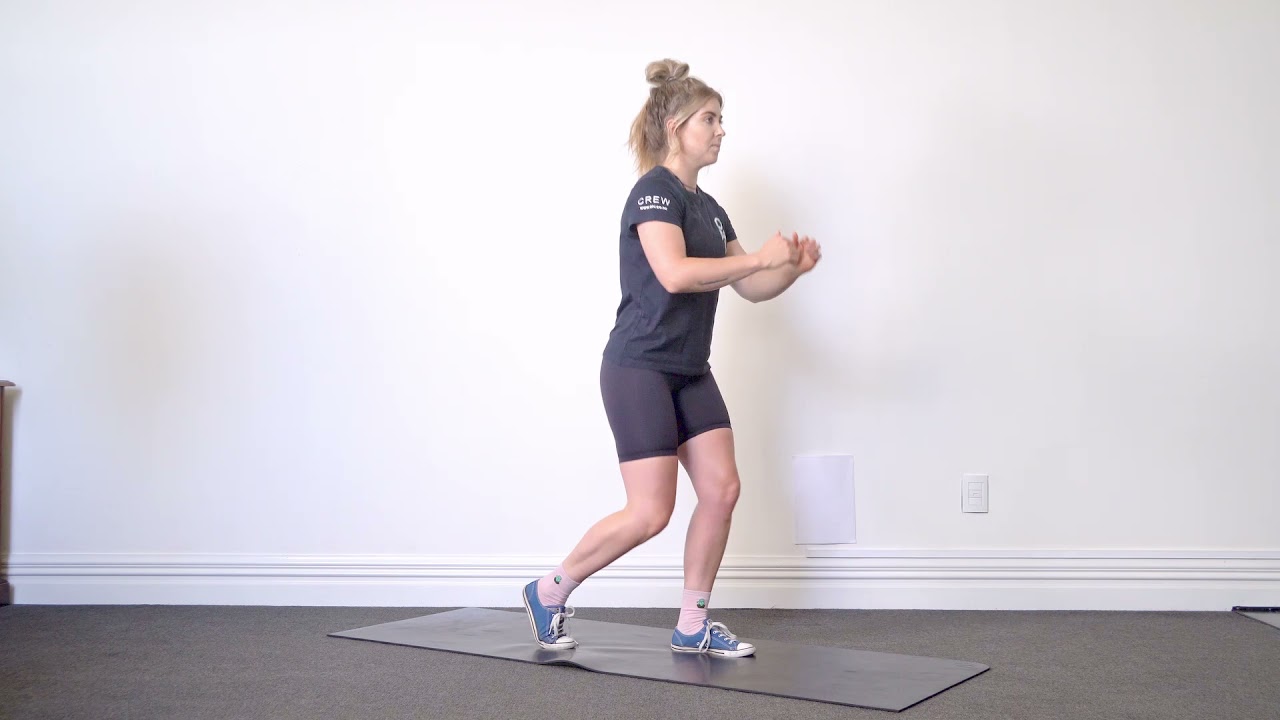 Split Squat Narrow Stance - YouTube
